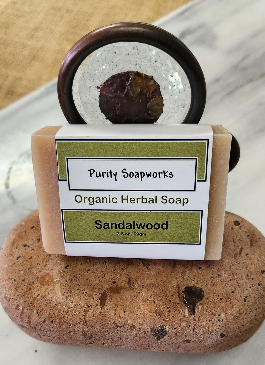 Sandalwood Herbal Soap – Purity Soapworks